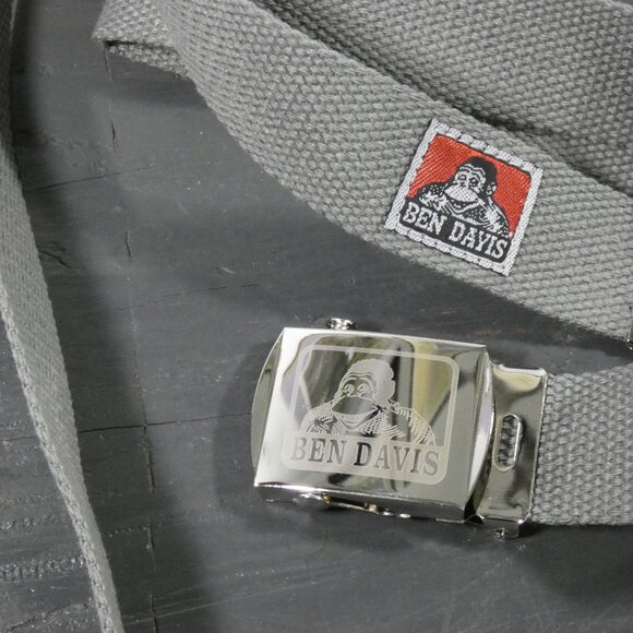 Ben Davis | Accessories | Ben Davis Belt Gray Web 47 At Longest Point ...